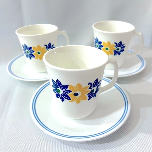 Corelle | Dining | Corelle Sundew Daisy Set 6 Pieces | Poshmark